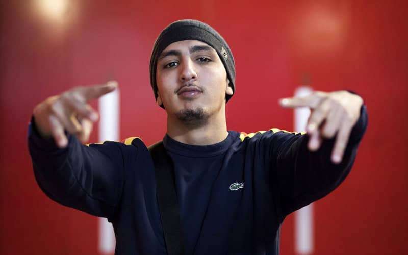 Marokkaanse rapper Morad in Spanje gearresteerd