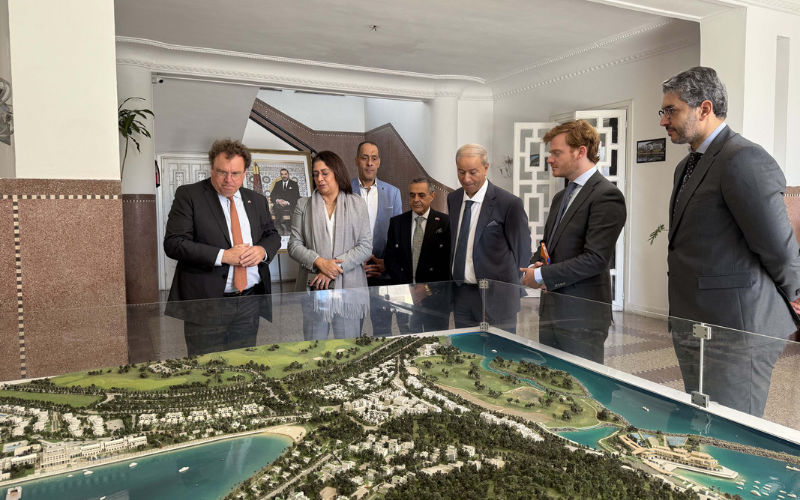 Nederlandse ambassadeur bezoekt Marchica-project in Nador