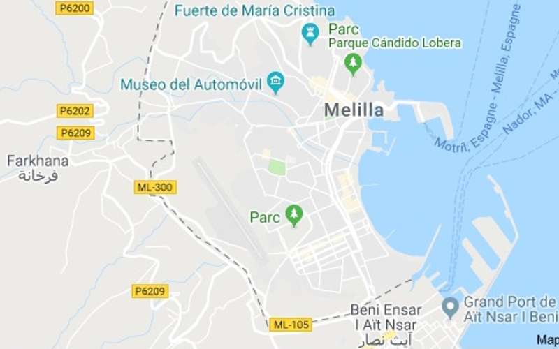 Google Maps linkt Melilla aan provincie Nador, Spanjaarden woedend (foto)