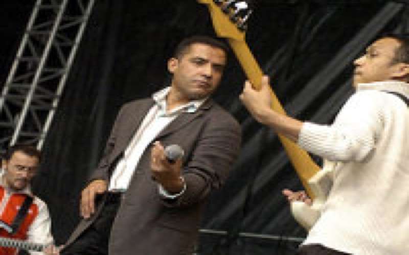 Cheb Mami geeft concert in Marokko