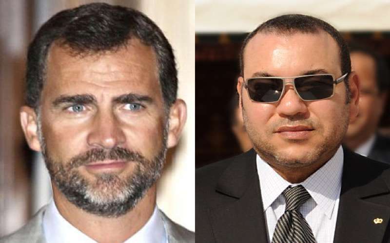 Nieuwe Spaanse Koning Felipe VI bezoekt Marokko