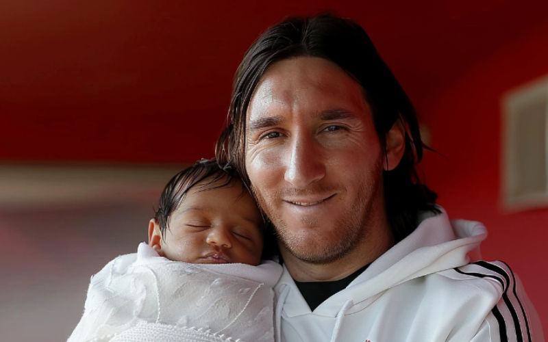 Oude Foto s Van Messi Met Baby Lamine Yamal Opgedoken
