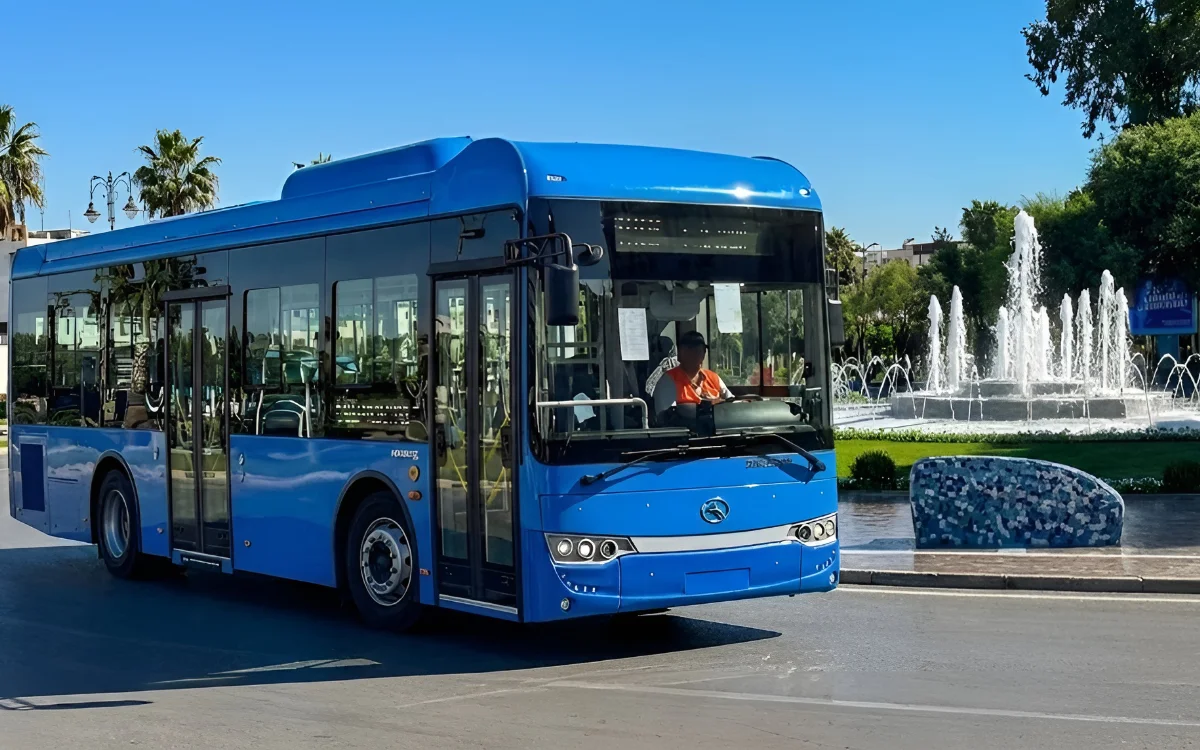 Nieuwe bussen vol technologie in Tanger