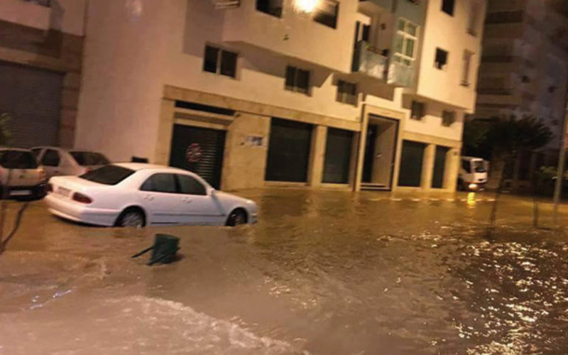 Overstromingen teisteren Tetouan na zware regenval