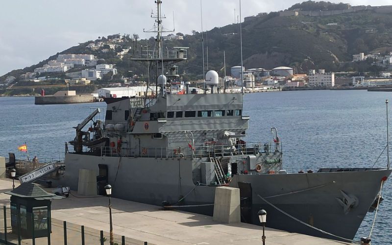 Spaans leger toont spierballen in Melilla met patrouilleschip ’Vigía’